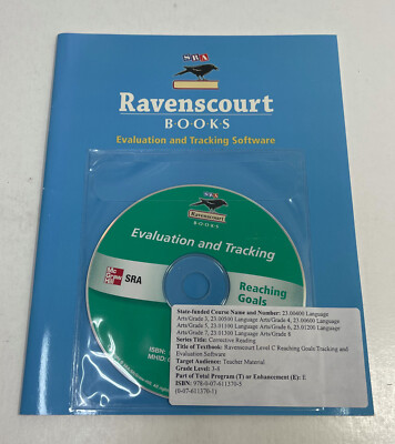 SRA Ravenscourt Level C Reaching Goals Tracking & Evaluation Software ...