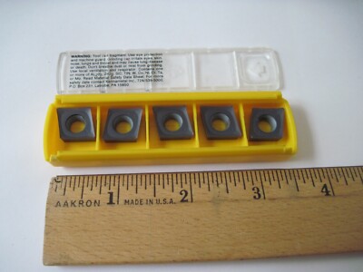 (Qty 5) Kennametal CCGT432HP KC5510 Carbide Turning Inserts, Scew-on ...