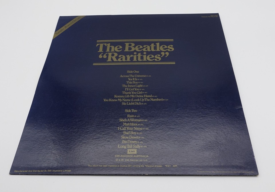 The Beatles Collection 14 x Vinyl LP Record Box Set 1986 Aussie Gold ...