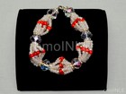 ILDE OBATALA OSHAGRINAN IFA ORISHA BRACELET IDDE MAZO GLASS BEADS CORAL ...