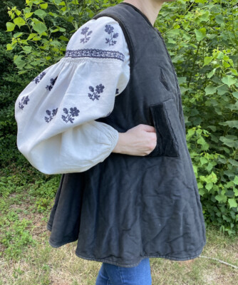 Rare Vintage Ukrainian Vest Kersetka Poltava For Vyshyvanka Costume ...