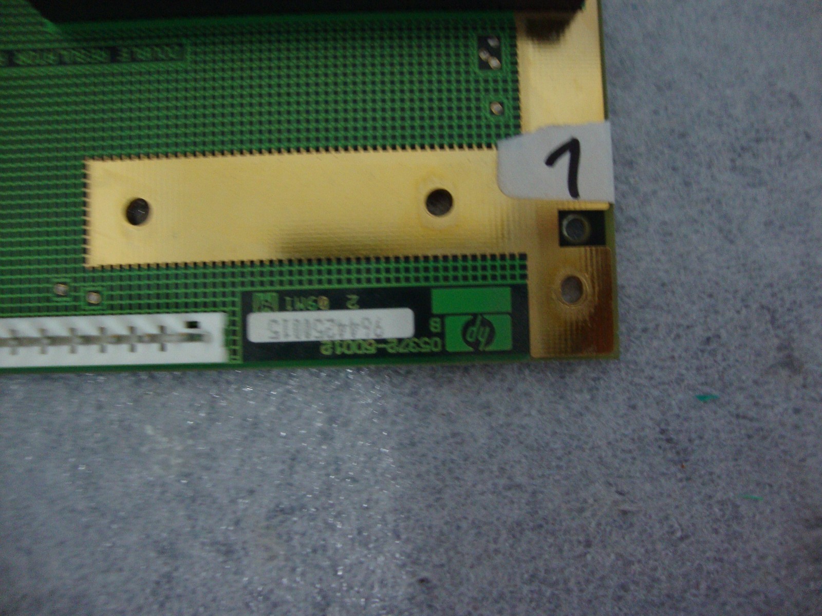 05372-60012 motherboard from HP 5372A Frequency and Time Interval ...