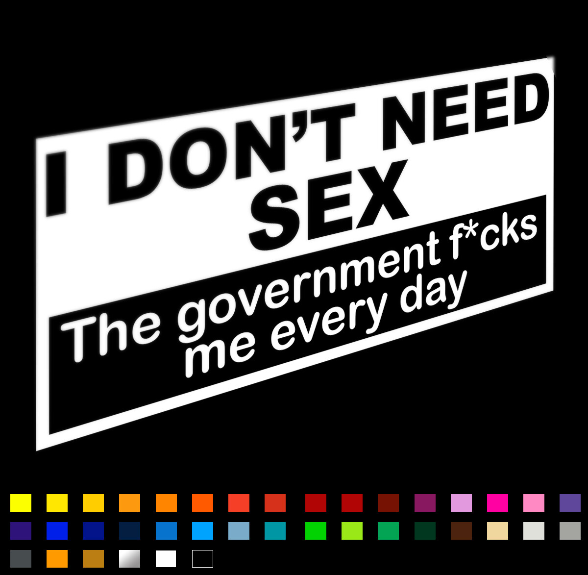 Anti Government Bumper Stickers Commie La 2024 FOR THE PEOPLE Bumper