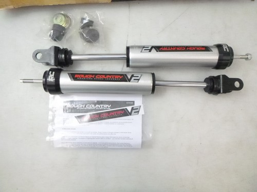 Pair Rough Country 0-3" V2 Front Shocks for 1999-06 & Classic Chevy/GMC ...