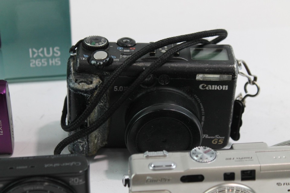 Assorted Digital Compact Cameras Inc Canon, Sony & Nikon Job Lot x 5 | eBay