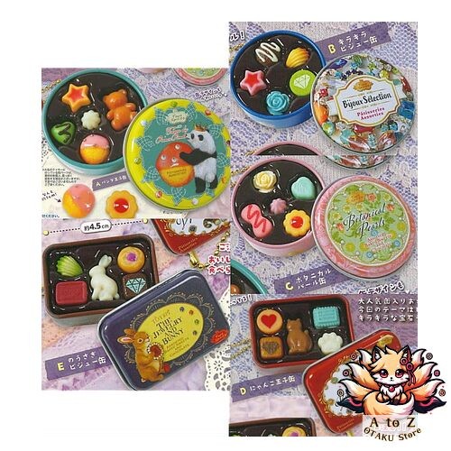 NEW Super realistic! Bijou Selection canned sweets mascots [complete ...