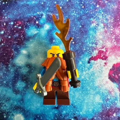 LEGO Dwarf Red Beard Fantasy Era Castle LEGO Minifigure CMF - Rare Lot ...