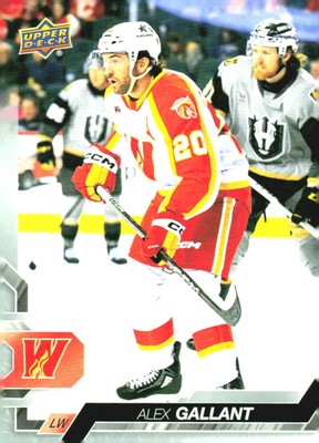 2024 Upper Deck AHL #23 Alex Gallant Calgary Wranglers | eBay