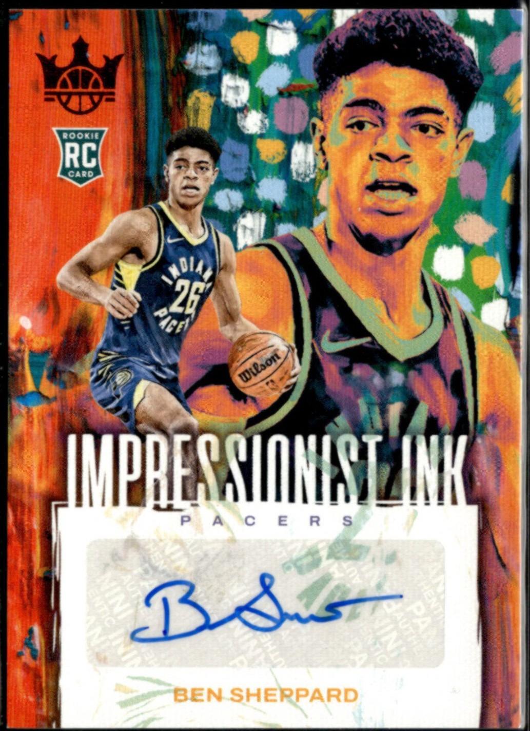 2023-24 Panini Court Kings - Impressionist Ink Ben Sheppard #II-BEN ...