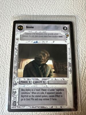 SWCCG: Snivvian Jabba's Palace Star Wars CCG Decipher | eBay