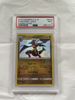 2019 Pokemon Sun & Moon Hidden Fates Garchomp SV40 PSA 9 MINT | eBay