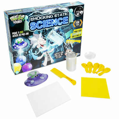 WEIRD SCIENCE SHOCKING STATIC SCIENCE EXPERIMENT LAB UFO FUN EXPERIMENT ...