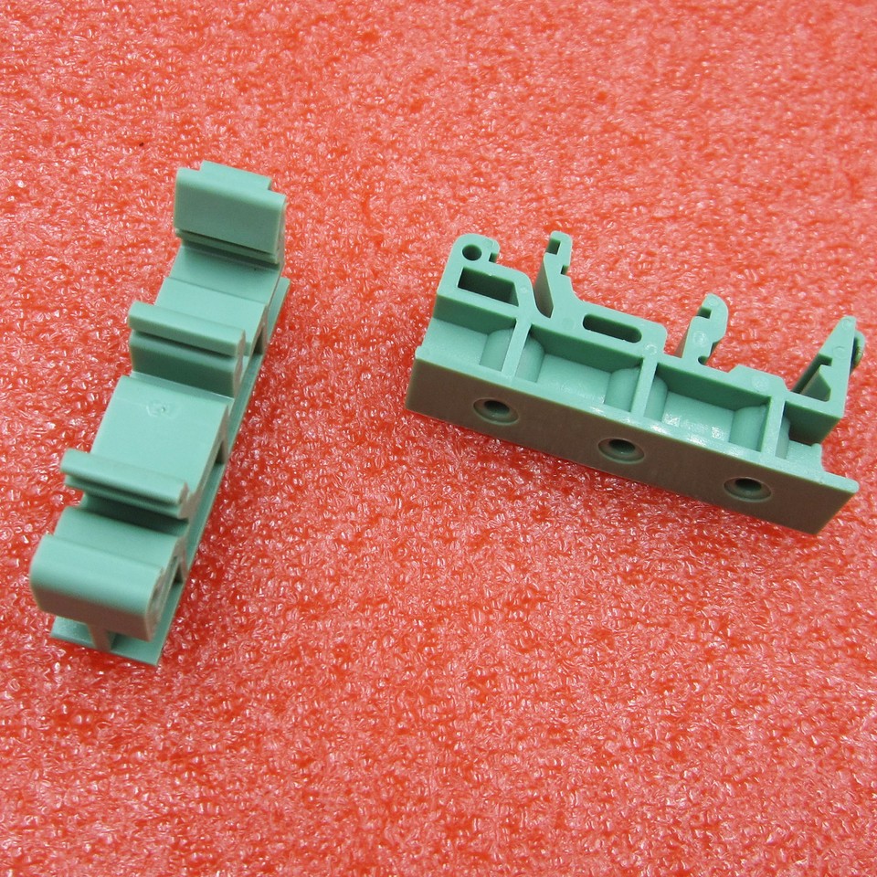 1 pair PCB Din C45 Rail Adapter Circuit Board Mounting Bracket Holder ...