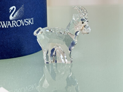 Swarovski Figurine 275438 Zodiak Goat 1 5/8in Boxed & Certificate, Top ...