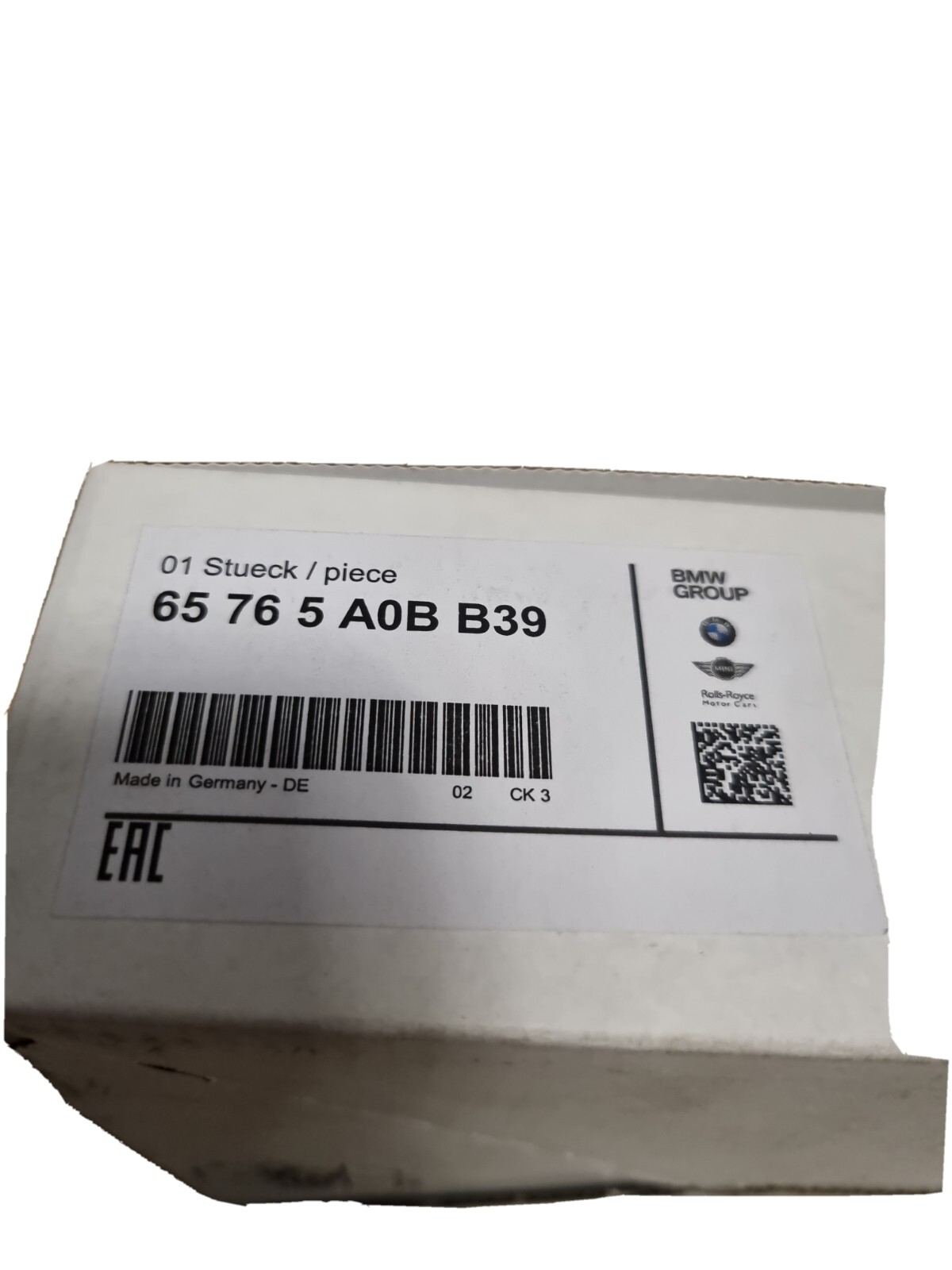 Genuine BMW 65765A0BB39 - [SUPER PRICE] | eBay
