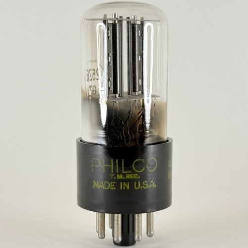 (1) Tested Strong Philco 25Z6GT Tube Date Code S9 25Z6 GT Rectifier ...