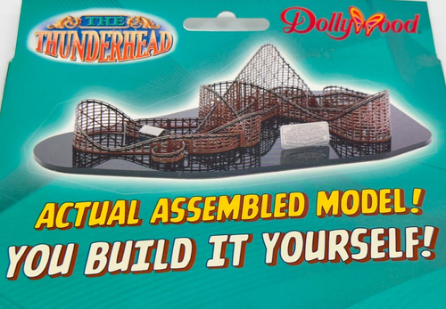 Dollywood Thunderhead Coaster Dynamix Nanocoaster Minature Replica ...