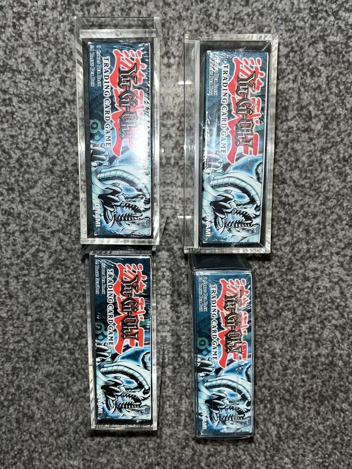 Yugioh Legend Blue-Eyes White Dragon LOB 1st Edition Booster Box 3 ...