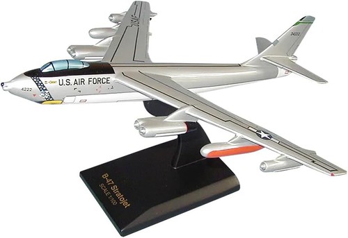 USAF Boeing B-47 Stratojet Strategic Bomber Desk Display 1/100 Model SC ...