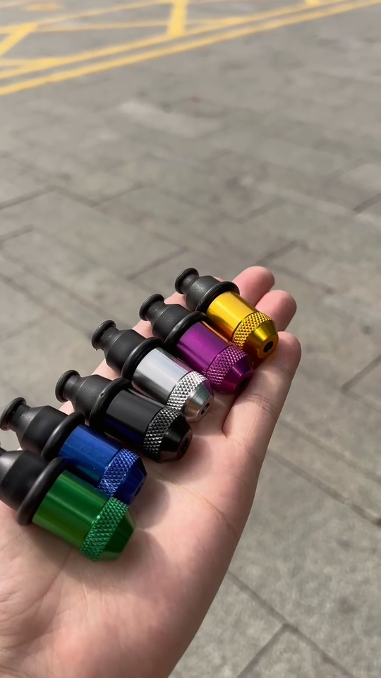 6 Pc Sneak a Toke One Hitter Pipes Metal Tobacco Smoking Pipe With Box ...