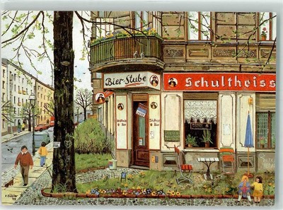 39672454 - 1000 Kreuzberg sign. Doebler Kreuzberger Bierstube Dackel | eBay