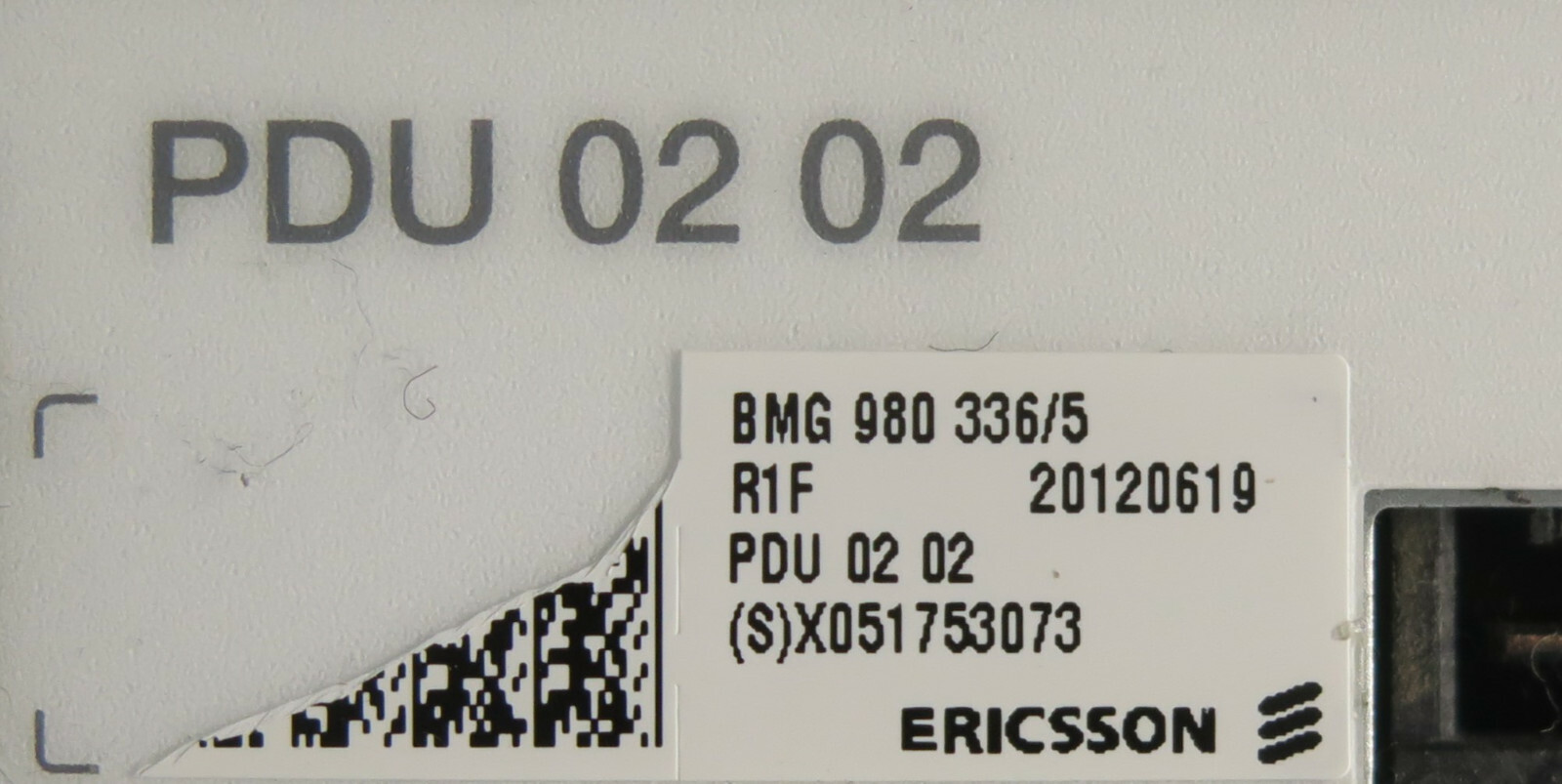 Ericsson BYB 911 40/1 RBS 6202 Cabinet Configuration with models, BMG ...