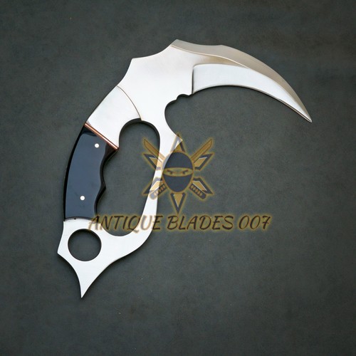 STUNNING KARAMBIT, CUSTOM MADE FORGED TOOL STEEL BLADE, TACTICAL ...