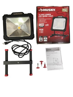 Husky 12000 Lumen LED Portable Worklight with Stand (Missing Mounting ...