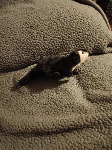 Folkmanis Mini River Otter Finger Puppet Plush 9 inch Stuffed Animal ...