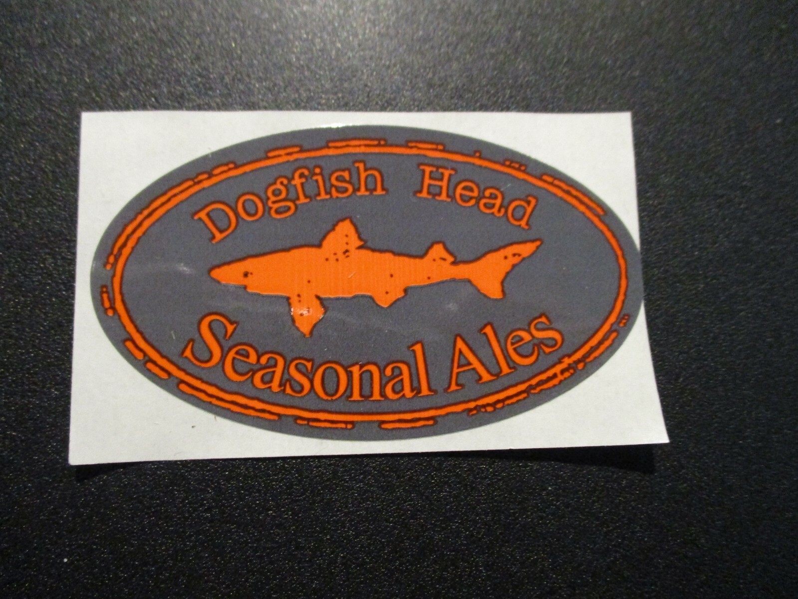 DOGFISH HEAD Seasonal Ales tap STICKER decal craft beer dog fish ...