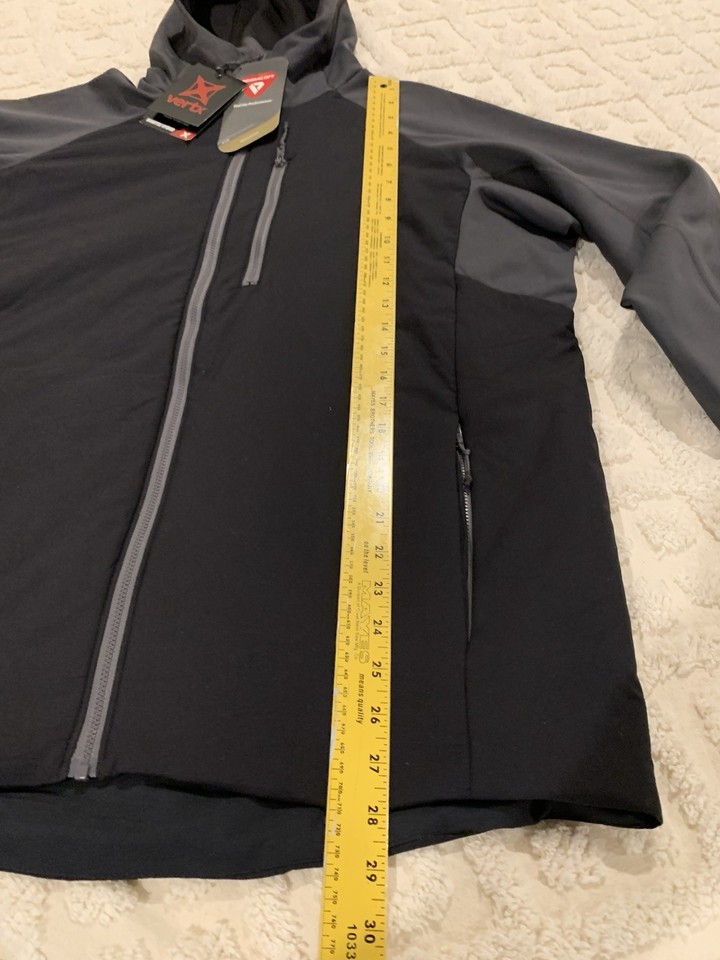 Men’s Vertx Manitou Hybrid Primaloft Hooded Tactical Jacket Black ...