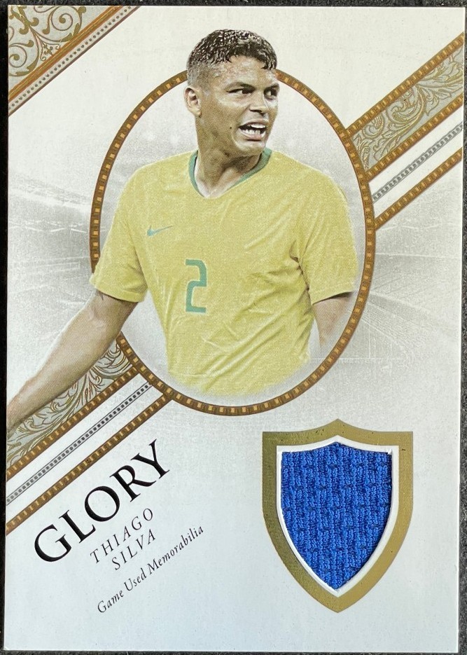 2021-22 Futera Unique World Football - Glory Relics Thiago Silva #GL18 ...