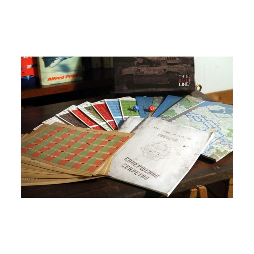 Thin Red Line Games War Game 1985 - Under an Iron Sky (3rd Ed) Box Fair/NM | eBay