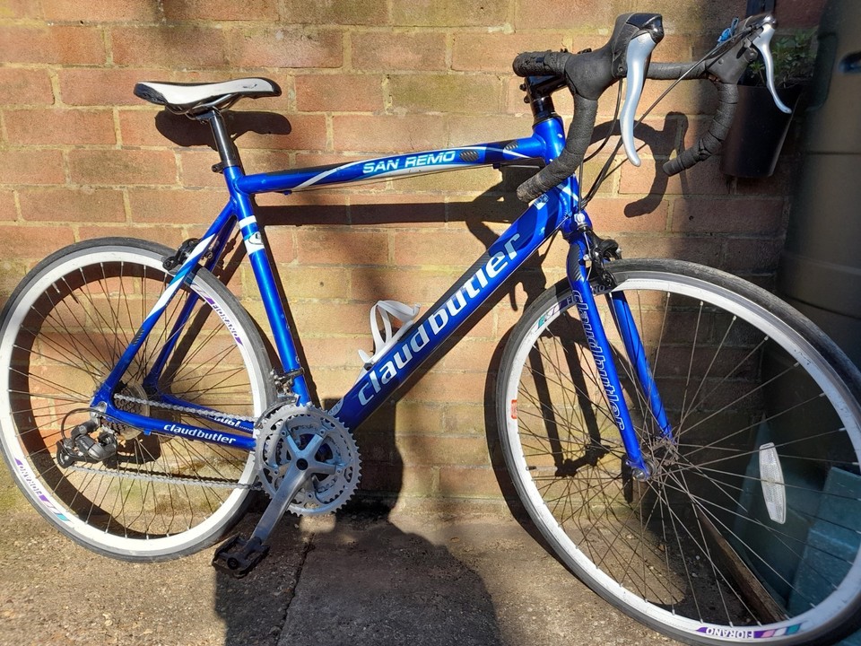 Claud Butler Road Bike Aero Aluminium, 38" Tall Frame, Blue | eBay UK