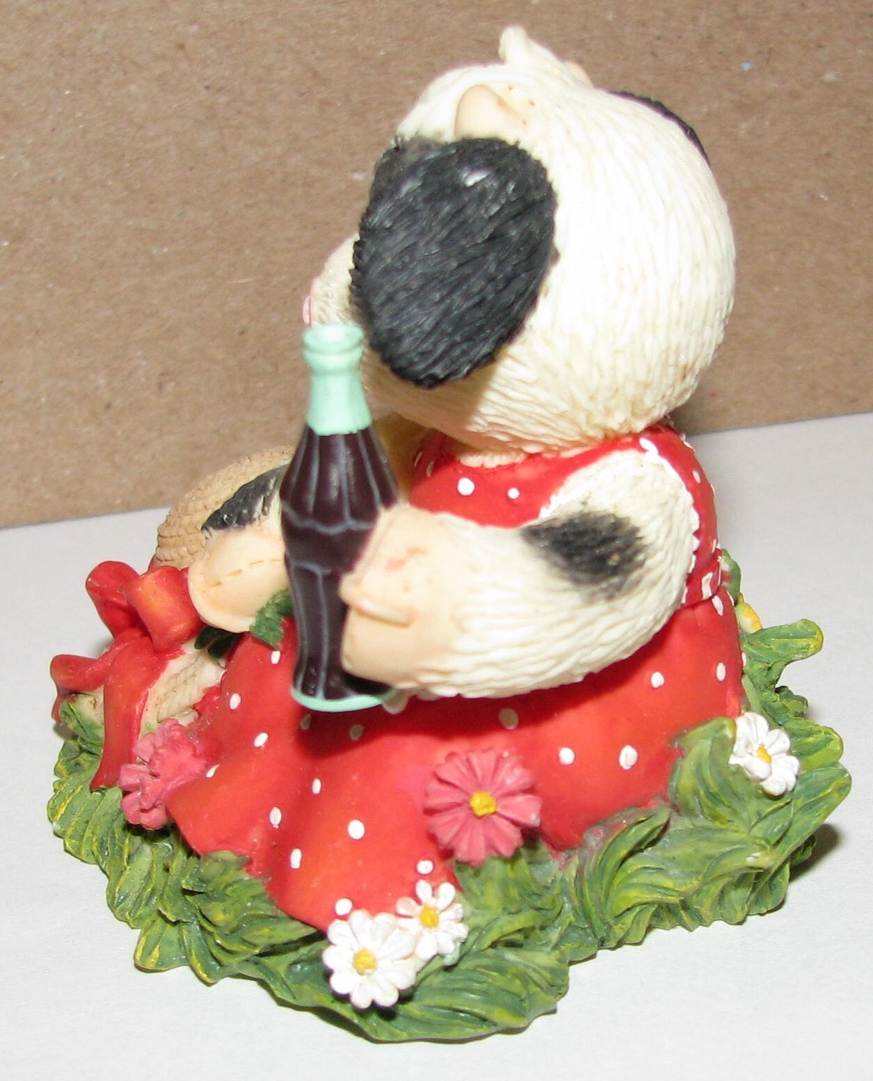 Vintage Mary's Moo Moos "I Cudn't Be Happier" Coca-Cola Cow Figurine ...