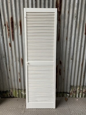 Timber Fixed Louvre Door - 600w x 1955h x 30d | eBay Australia