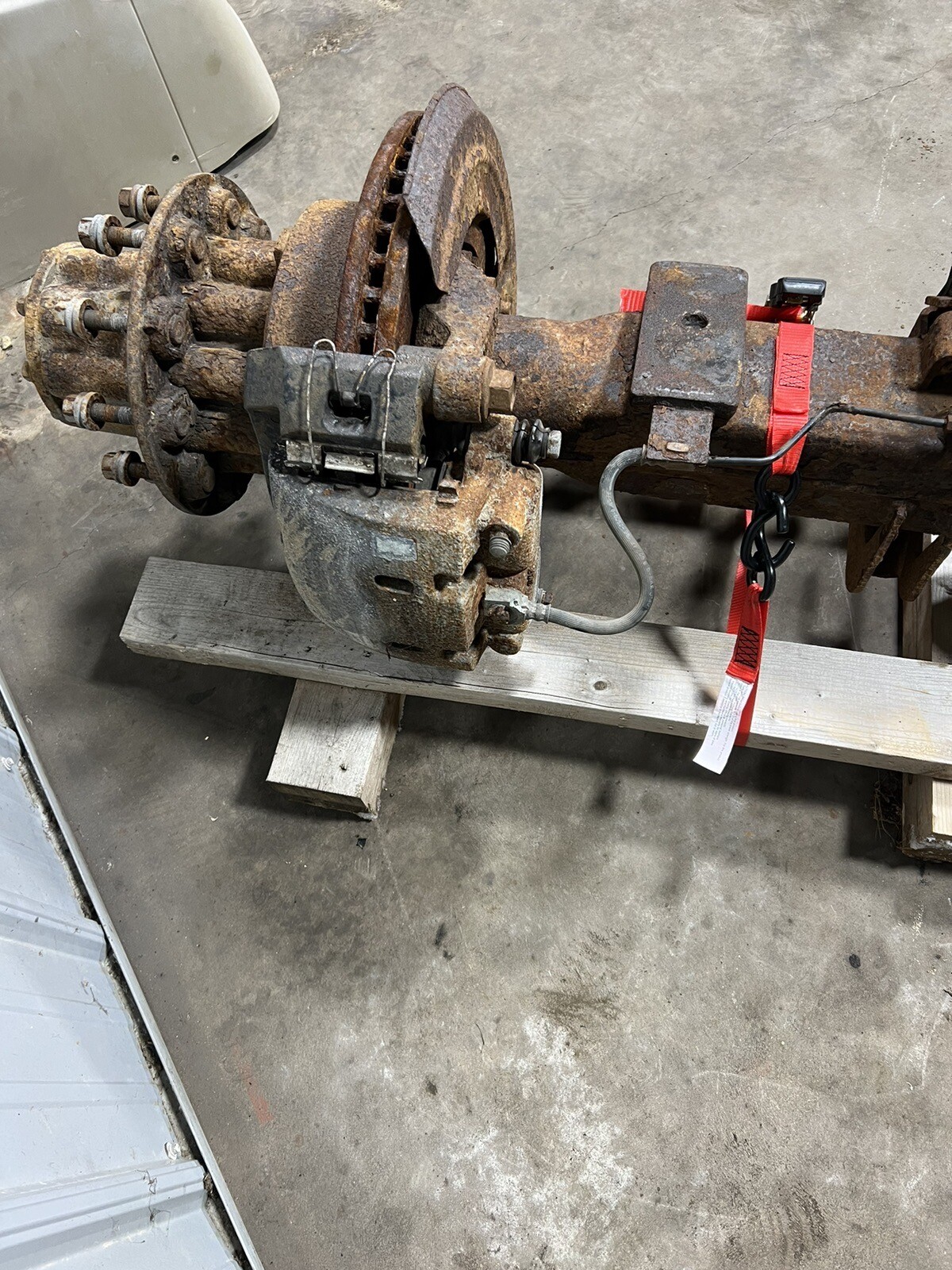 2006 Ford F550 Dually Rear Axle Assembly 10 Lug Spicer 130500 4.88 ...