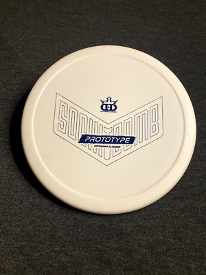 New Dynamic Discs Prototype Sockibomb Slammer 175g WHITE AND BLUE | eBay