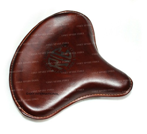 Leather Front Solo Seat For Royal Enfield Classic 350 500cc Antique ...
