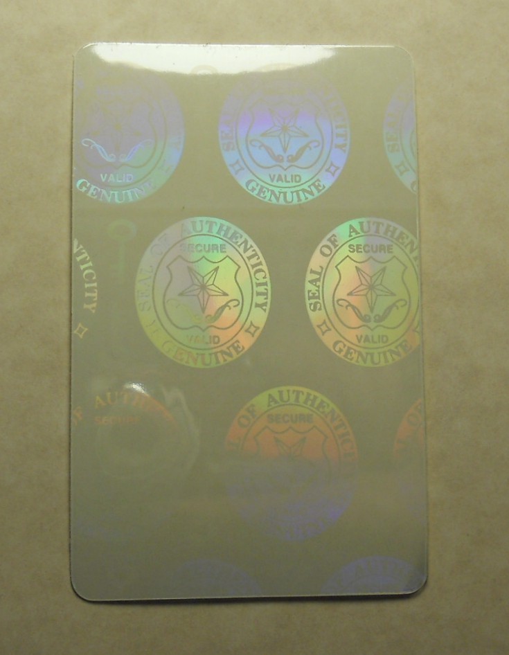 HOLOGRAPHIC PTSD SERVICE DOG ID CARD ASSISTANCE ANIMAL ID BADGE ADA TAG ...