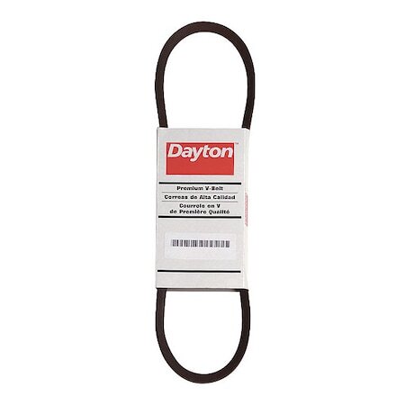 Dayton 6L287 Bx81 Cogged V-Belt, 84" Outside Length, 21/32" Top Width ...