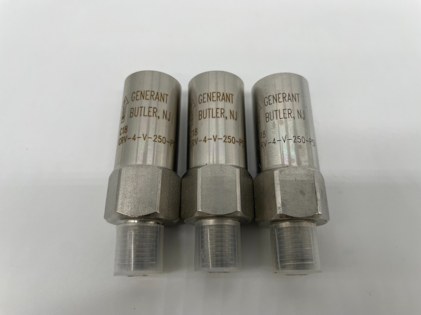 Generant Cryogenic Relief Valve CRV-4-V-250-PSI 250 psi Stainless 1/4 ...