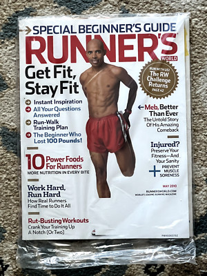 RUNNERS WORLD MAGAZINE MAY 2010 Special Beginners Guide Brand New | eBay