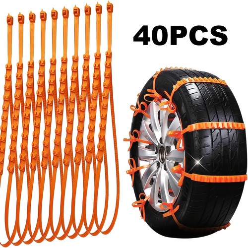 40pcs Universal Polyamide Winter Tire Chains for Cars 883148446981| eBay