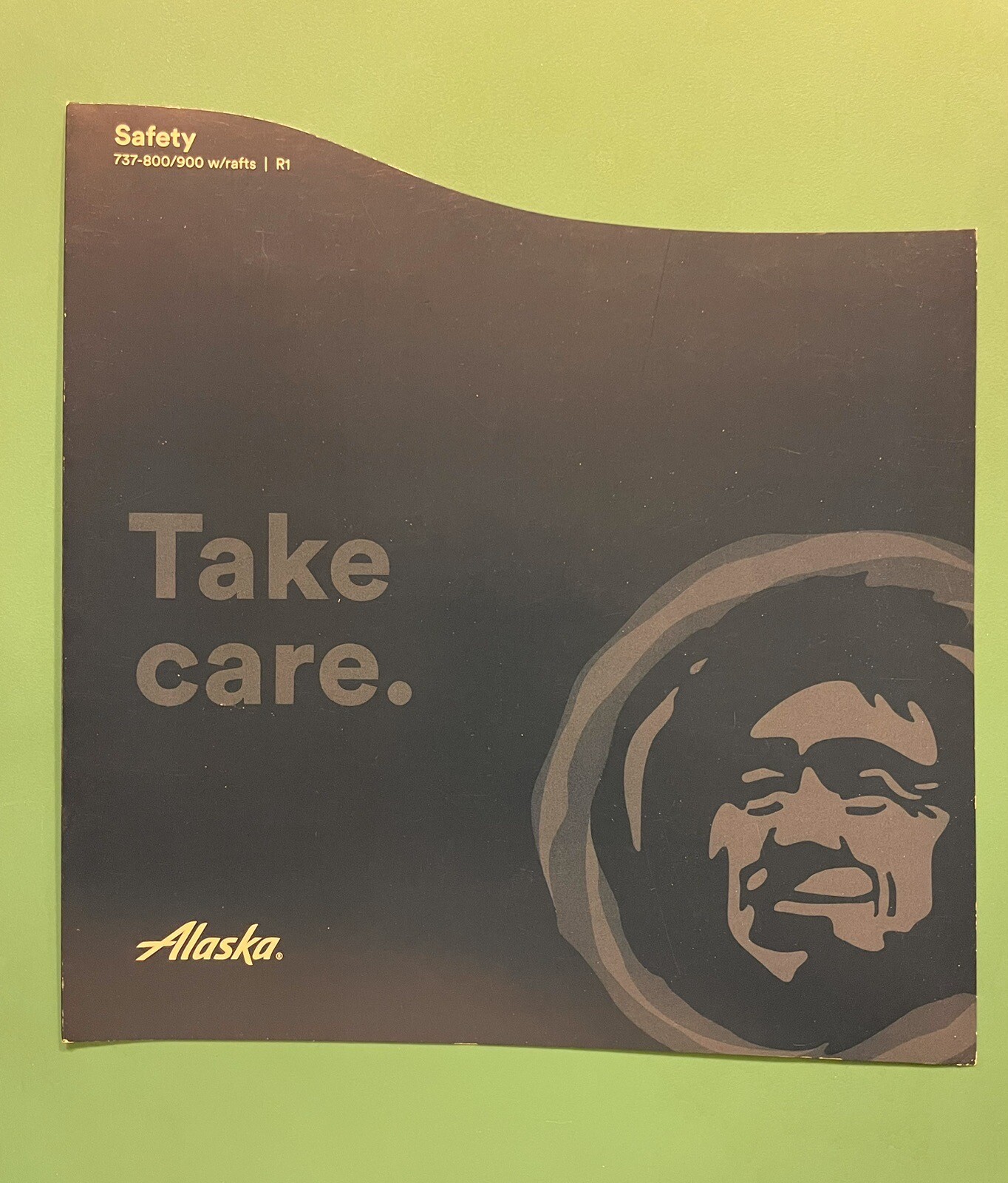 ALASKA AIRLINES SAFETY CARD--737-800/900 WITH RAFTS --JAN 2016 | eBay