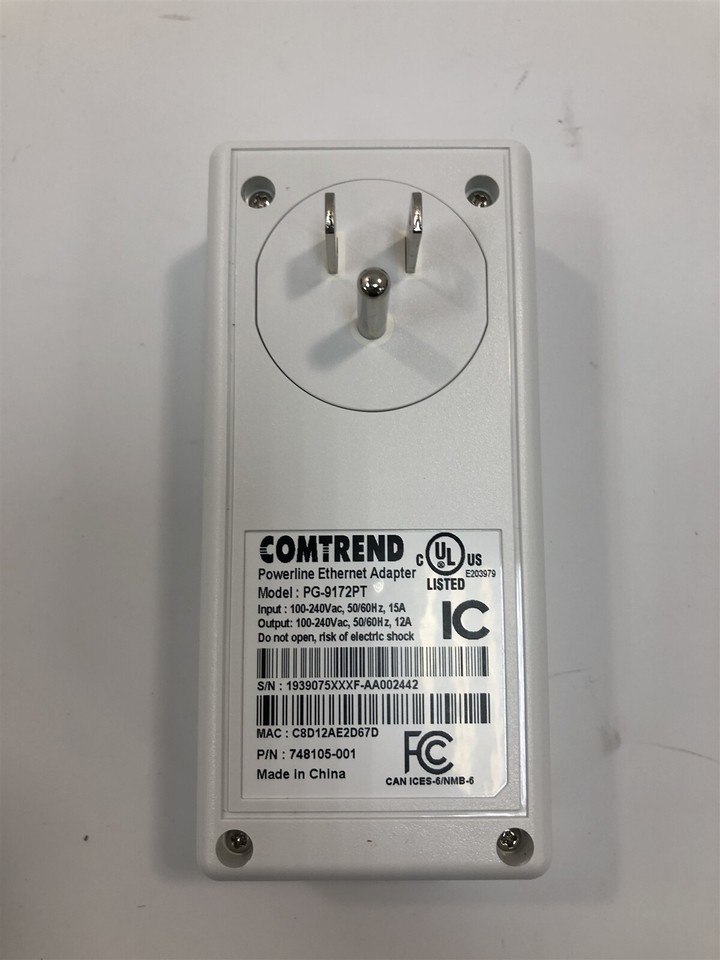 OPEN-BOX Comtrend PowerLine Adapter Kit PG-9172PT-KIT | eBay