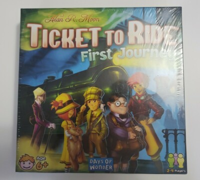 Ticket to Ride First Journey - Board Game New!!! | eBay