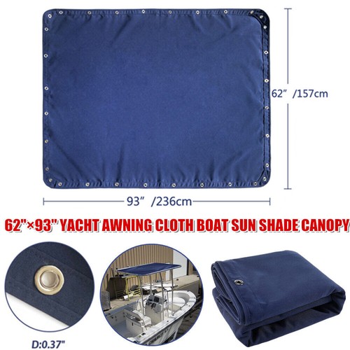 Waterproof T-top Boat Cover Sunshade Navy Roof Center Console Shade For ...