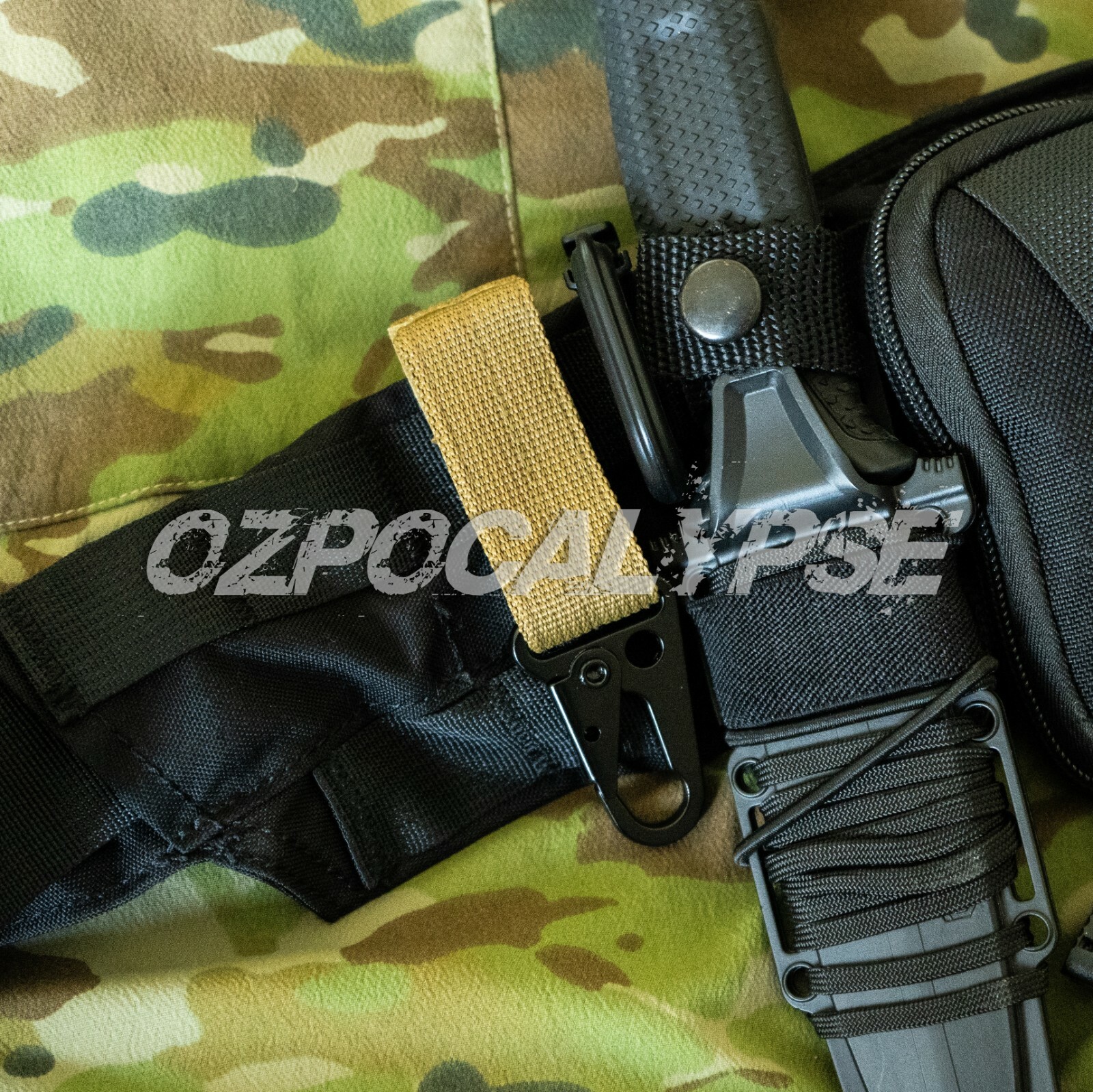 Tactical Clip - molle webbing belt military army amcu pouch hunting ...