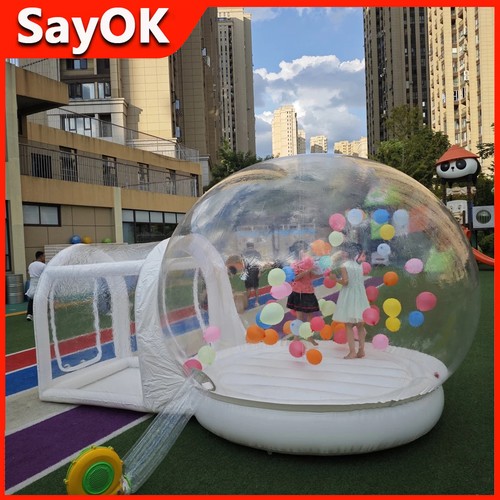 3m Inflatable Jump Base Bubble House Balloons Tent with blower For ...